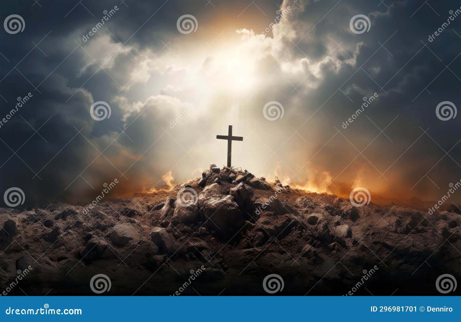 Eternal Light stock illustration. Illustration of radiance - 296981701