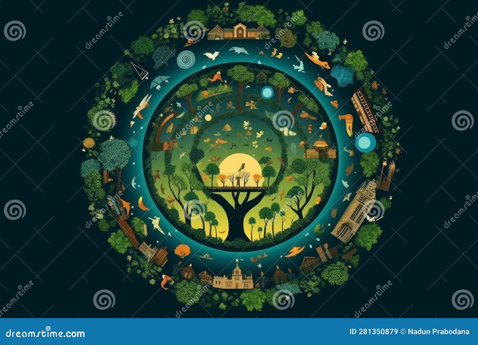 Principles Of Regenerative Farming Brochure Template Vector ... Principles Of Regenerative Farming Brochure Template Vector ...