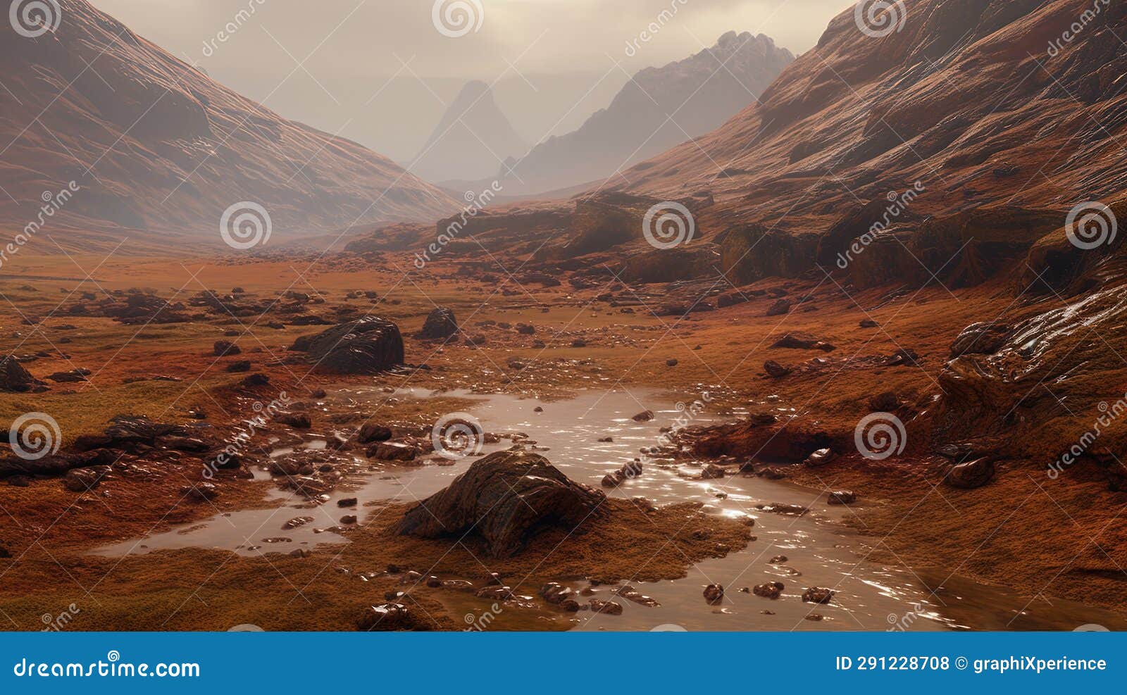 Eternal Remnants of Civilization Stock Illustration - Illustration of ...