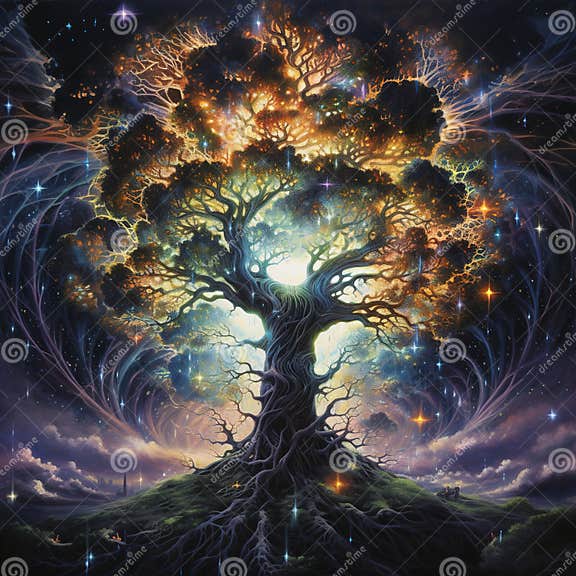 The Eternal Tree of the Void that Connects Everything with Each Other ...