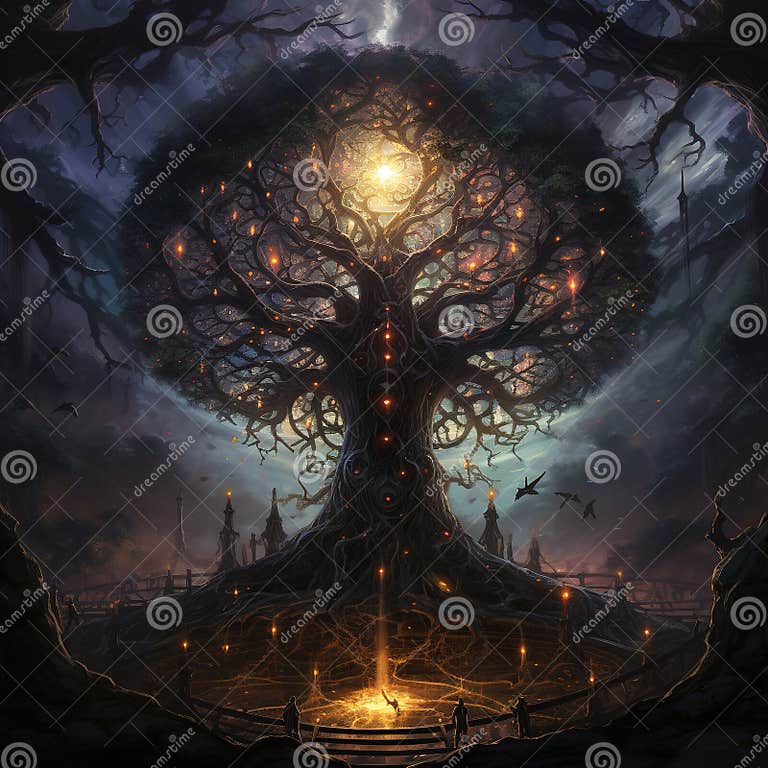 The Eternal Tree of the Void that Connects Everything with Each Other ...