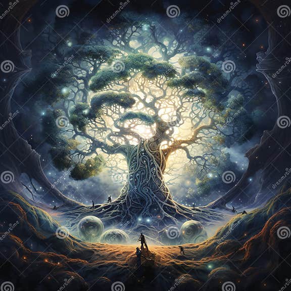The Eternal Tree of the Void that Connects Everything with Each Other ...