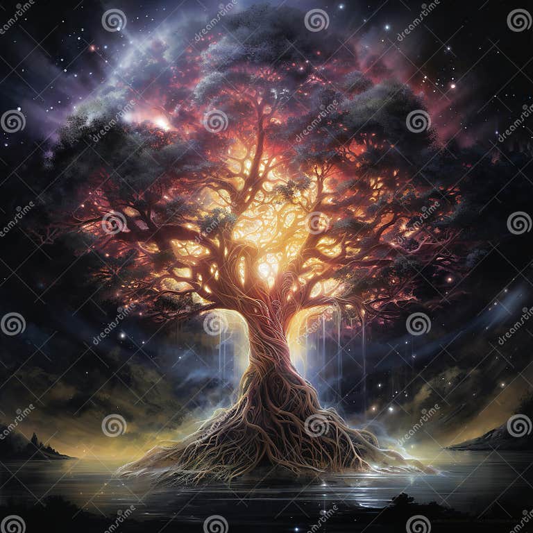 The Eternal Tree of the Void that Connects Everything with Each Other ...