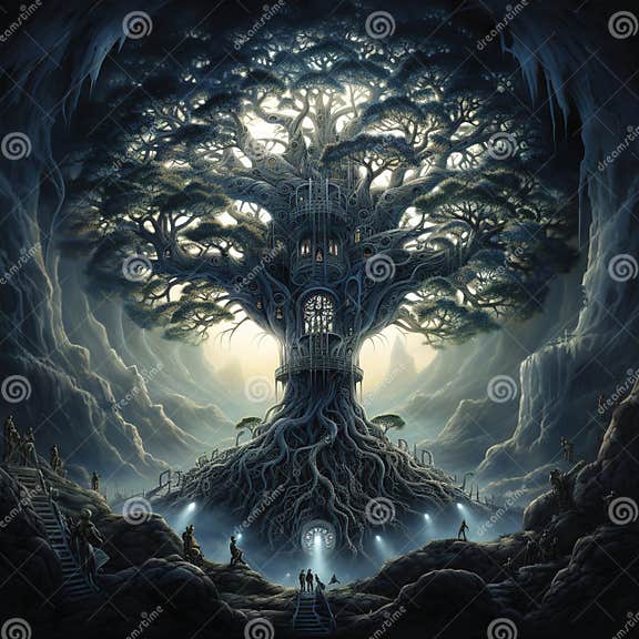 The Eternal Tree of the Void that Connects Everything with Each Other ...