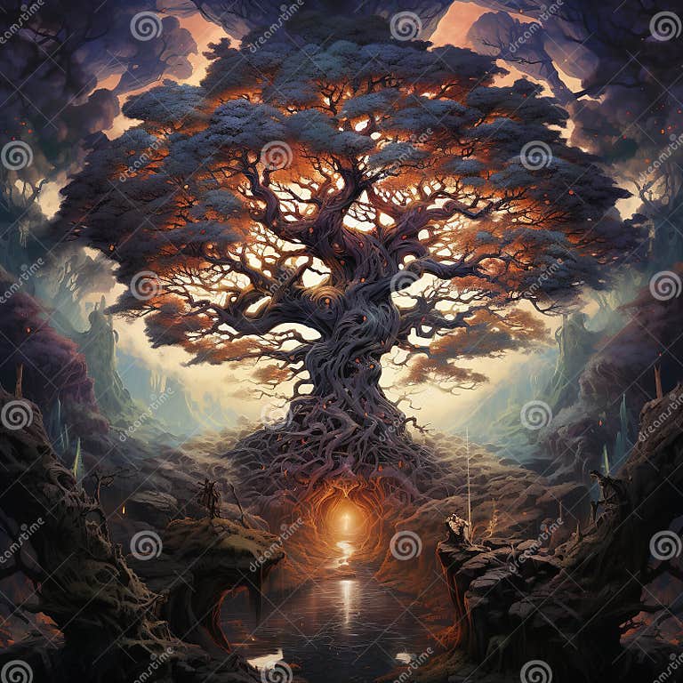 The Eternal Tree of the Void that Connects Everything with Each Other ...