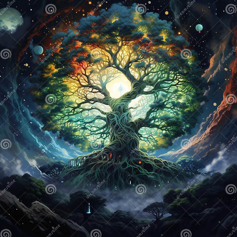 The Eternal Tree of the Void that Connects Everything with Each Other ...