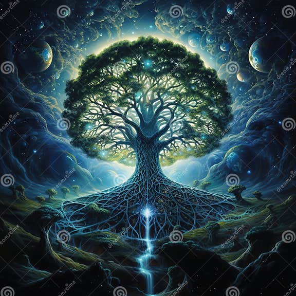 The Eternal Tree of the Void that Connects Everything with Each Other ...
