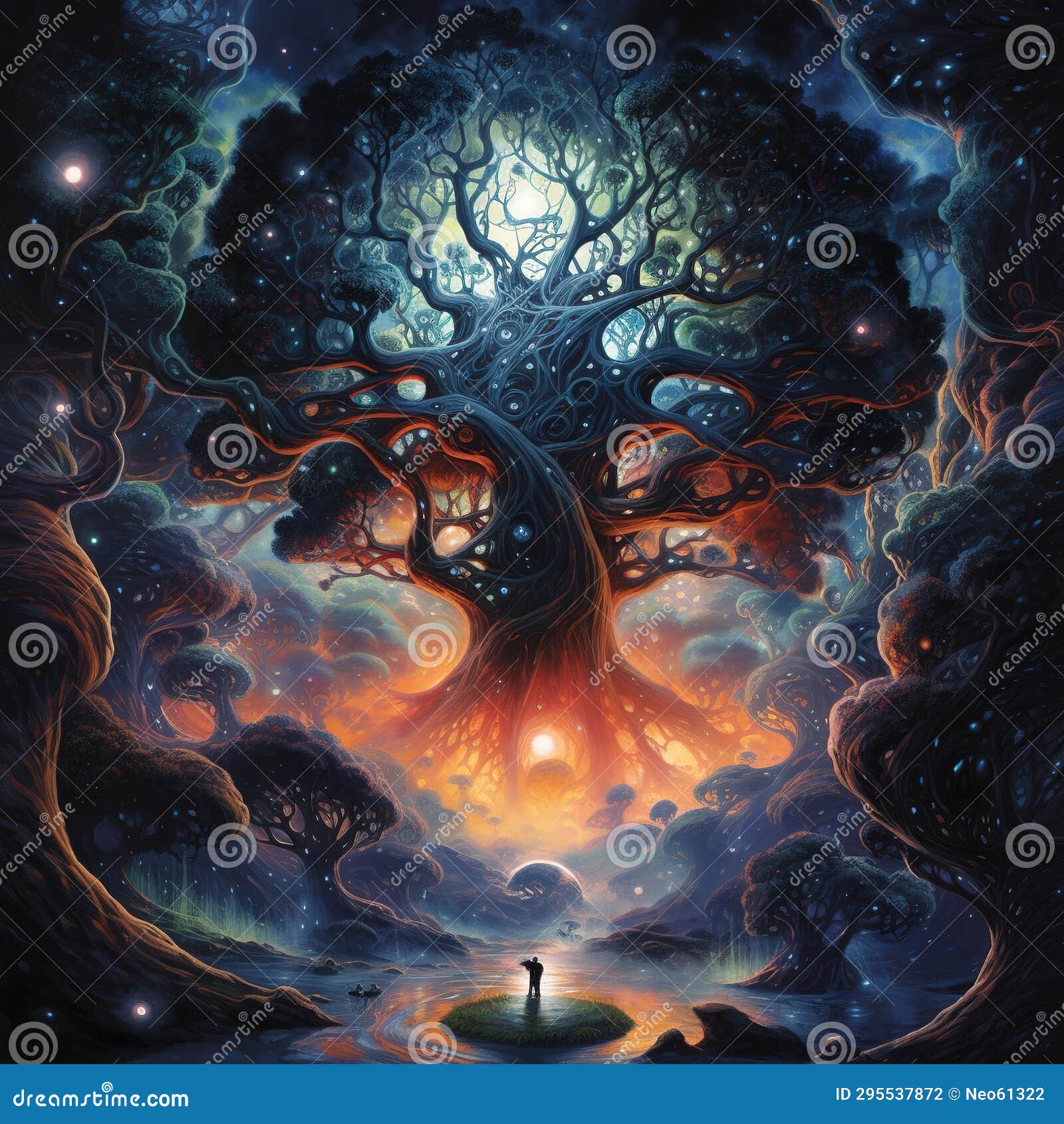 The Eternal Tree of the Void that Connects Everything with Each Other ...