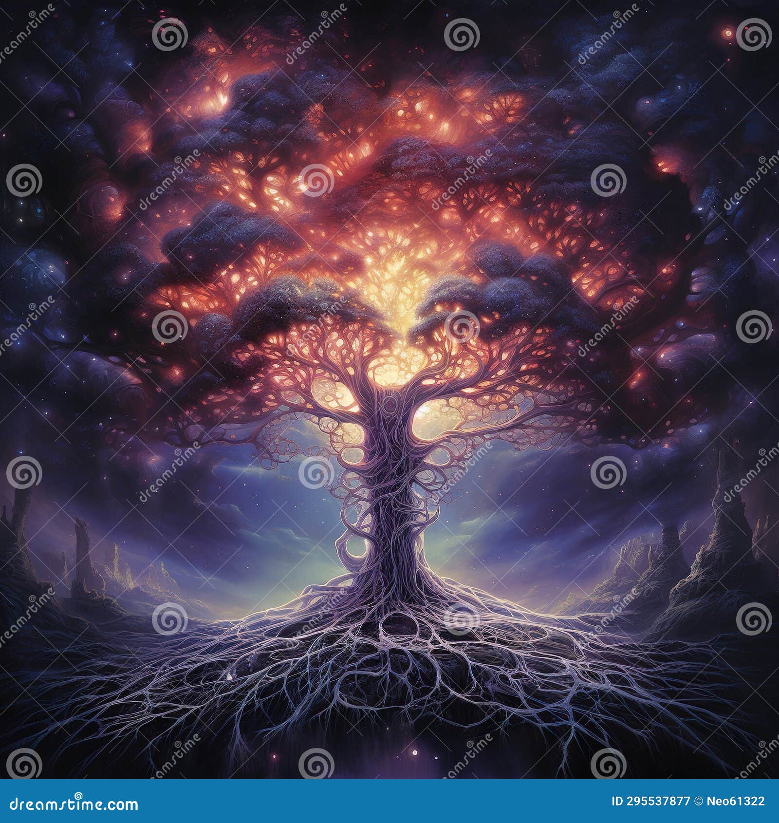 The Eternal Tree of the Void that Connects Everything with Each Other ...