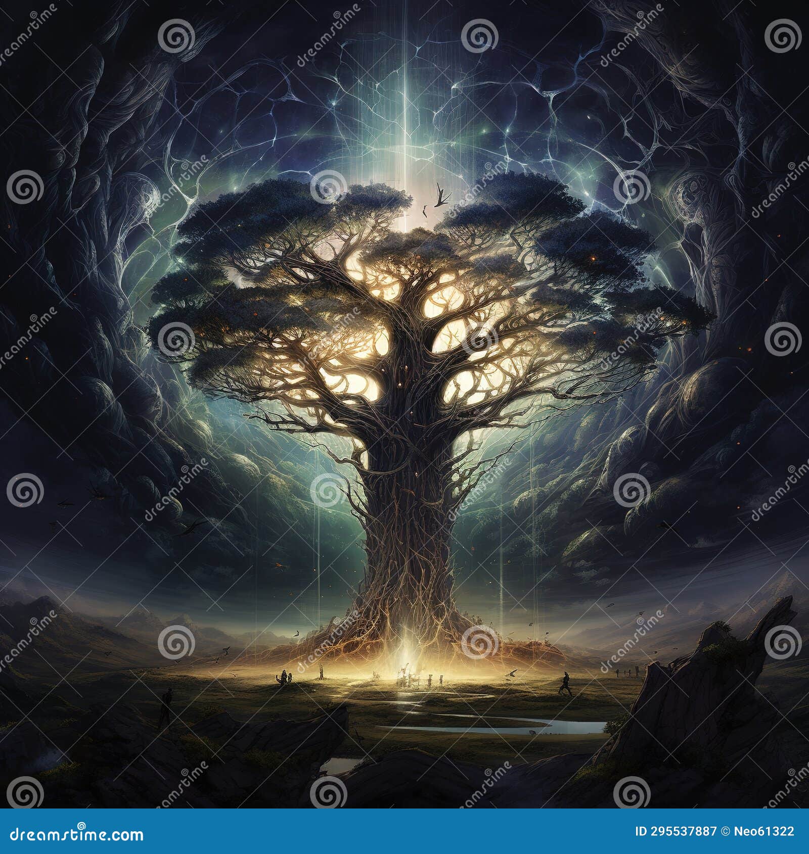 The Eternal Tree of the Void that Connects Everything with Each Other ...