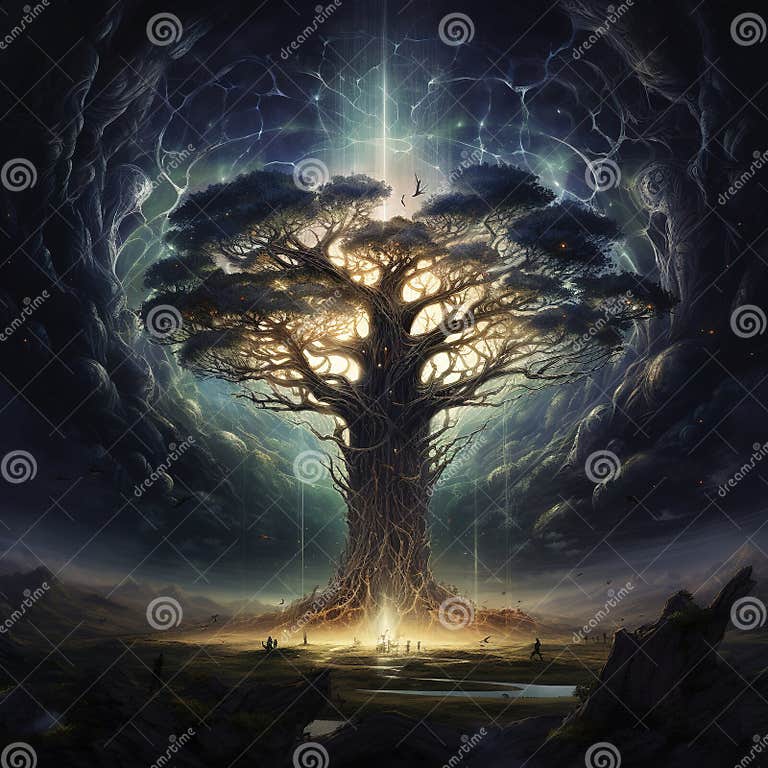 The Eternal Tree of the Void that Connects Everything with Each Other ...