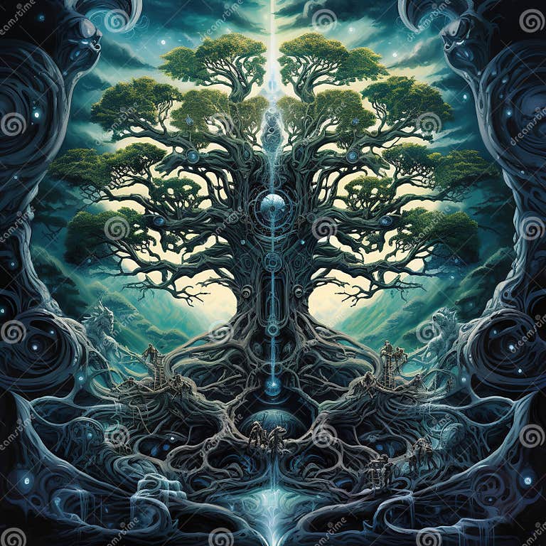 The Eternal Tree of the Void that Connects Everything with Each Other ...