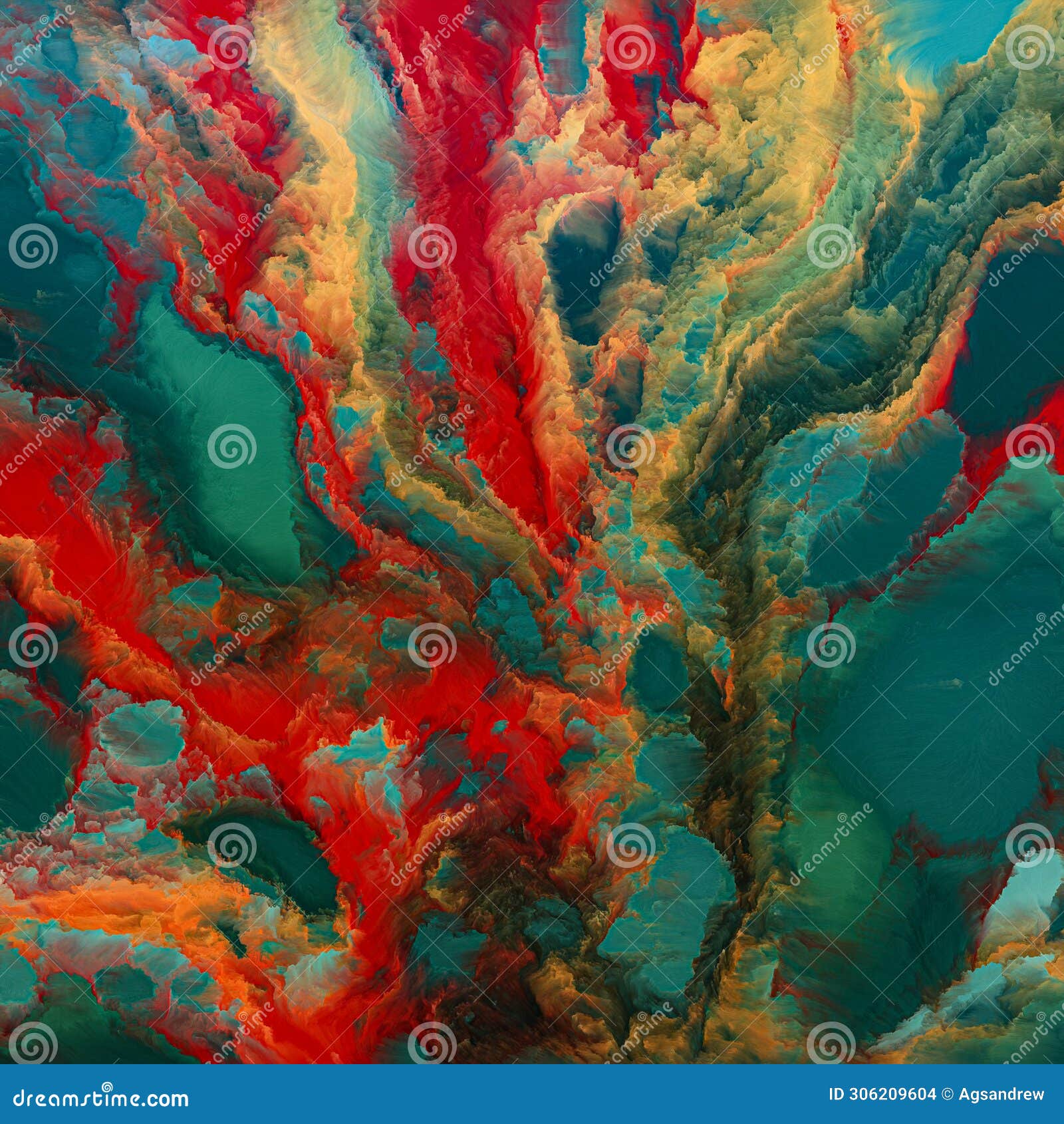 Eternity of Elevated Colors Stock Illustration - Illustration of ...