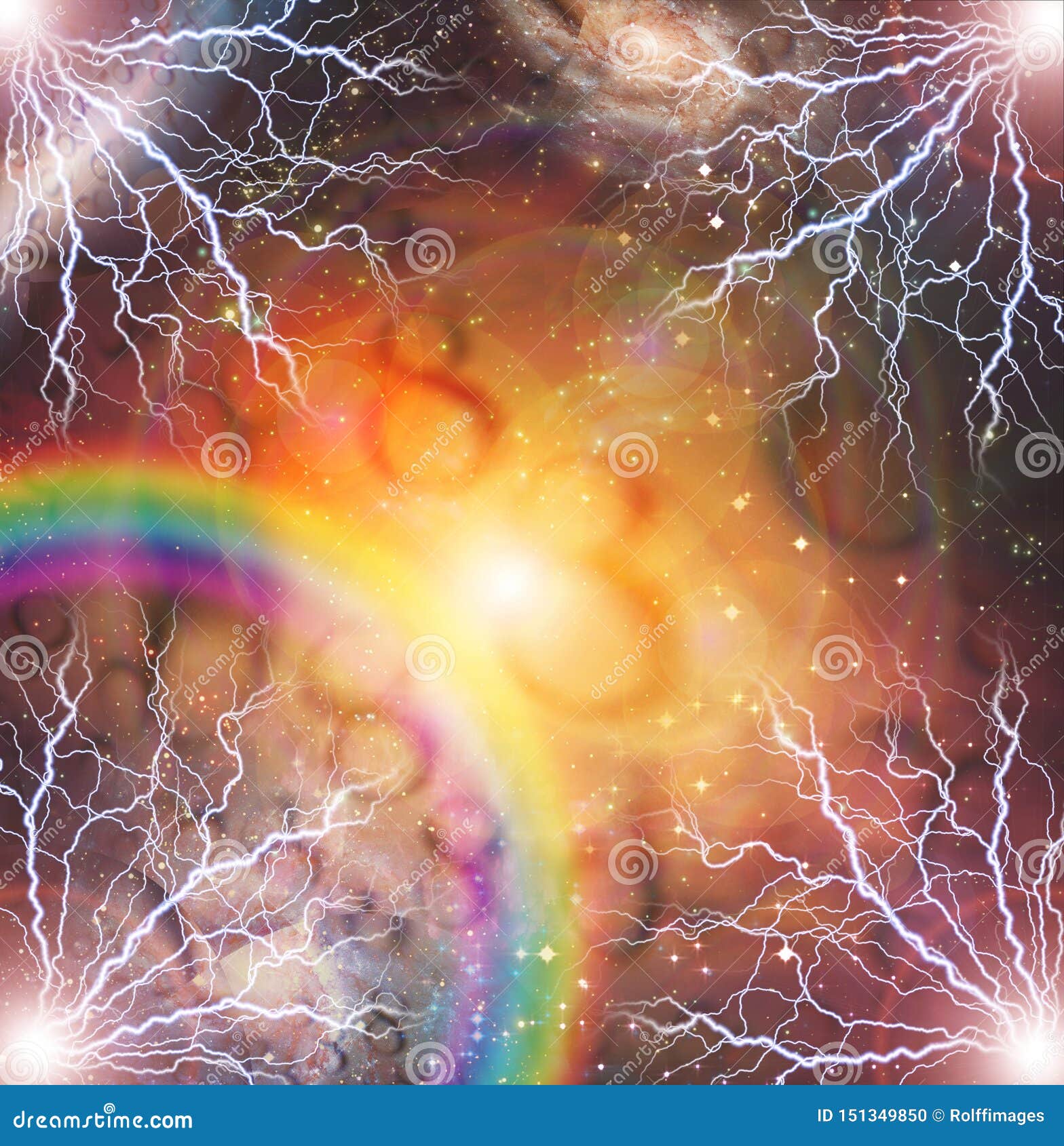 Eternity stock illustration. Illustration of night, ethereal - 151349850