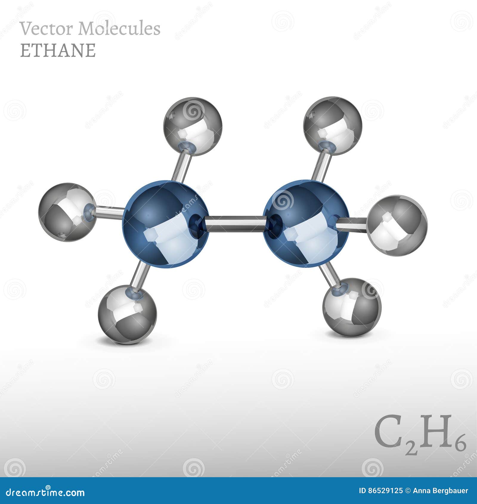 Ethane Molecular Structure