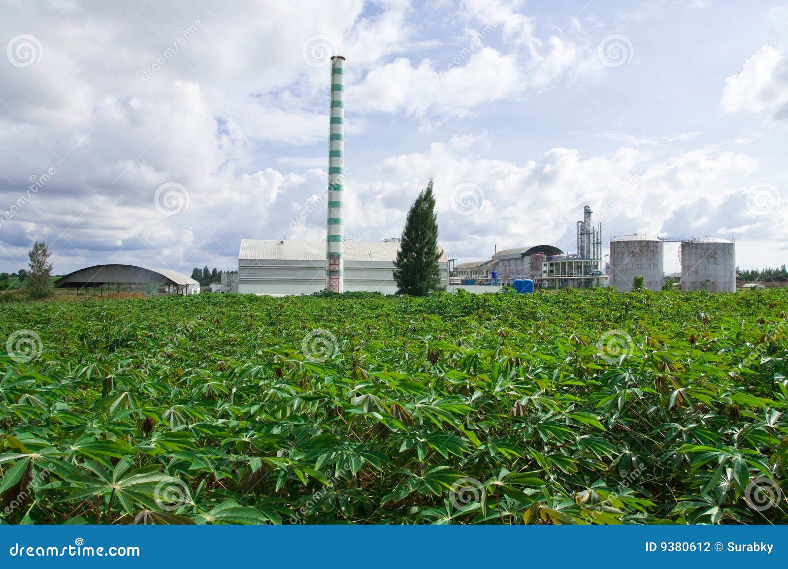 Ethanol factory stock photo. Image of smokestacks, flue - 9380612