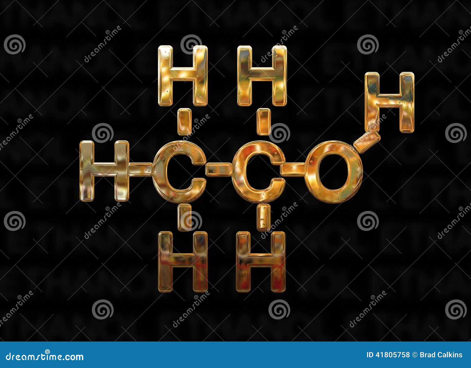 Ethanol Molecule Structure Icon On White Background. Ethanol Sign. Flat ...