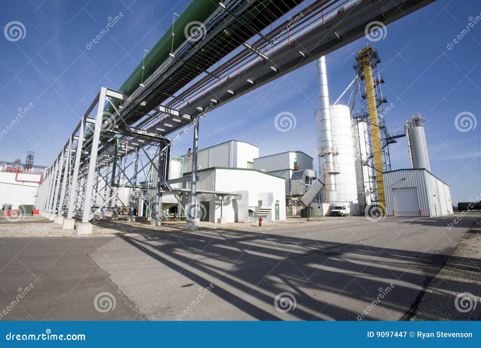 Ethanol Plant stock image. Image of farm, commerce, flex - 9097447
