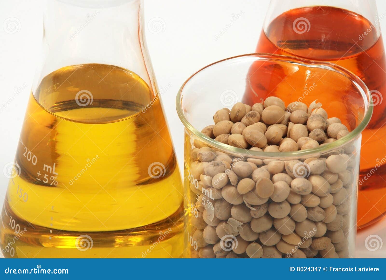 Ethanol Produce by Soy Seeds Stock Image - Image of efficiency, crop: 8024347