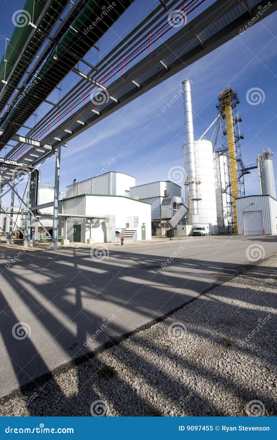 Ethanol Refinery Plant stock image. Image of farm, conserve - 9097455