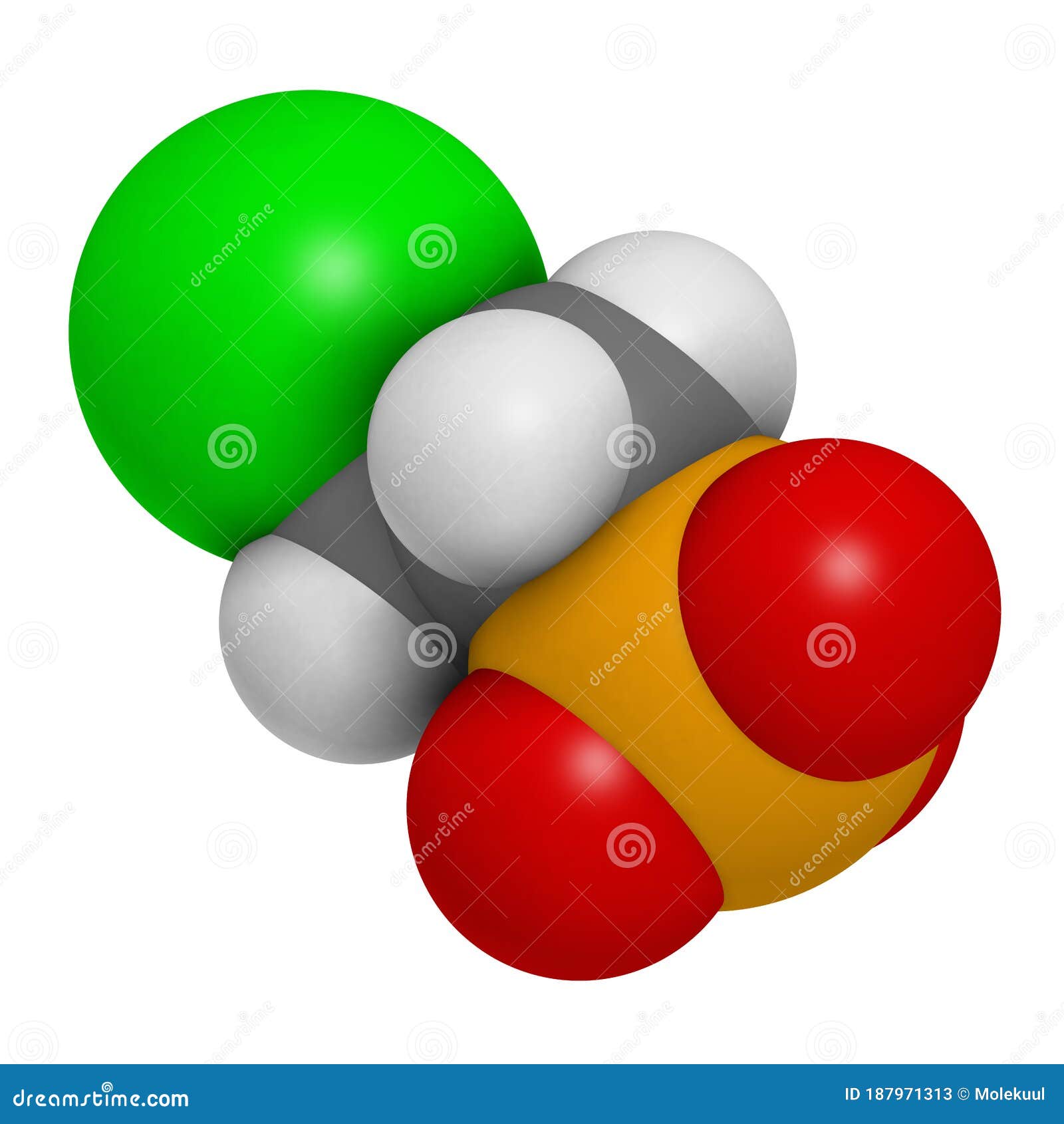 Ethephon Plant Growth Regulator Molecule. Stylized 2D Renderings And ...