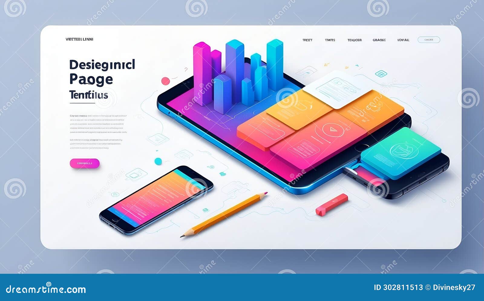 Ethereal Elegance: Vector UI UX Showcase. AI Generate Stock ... Ethereal Elegance: Vector UI UX Showcase. AI Generate Stock ...