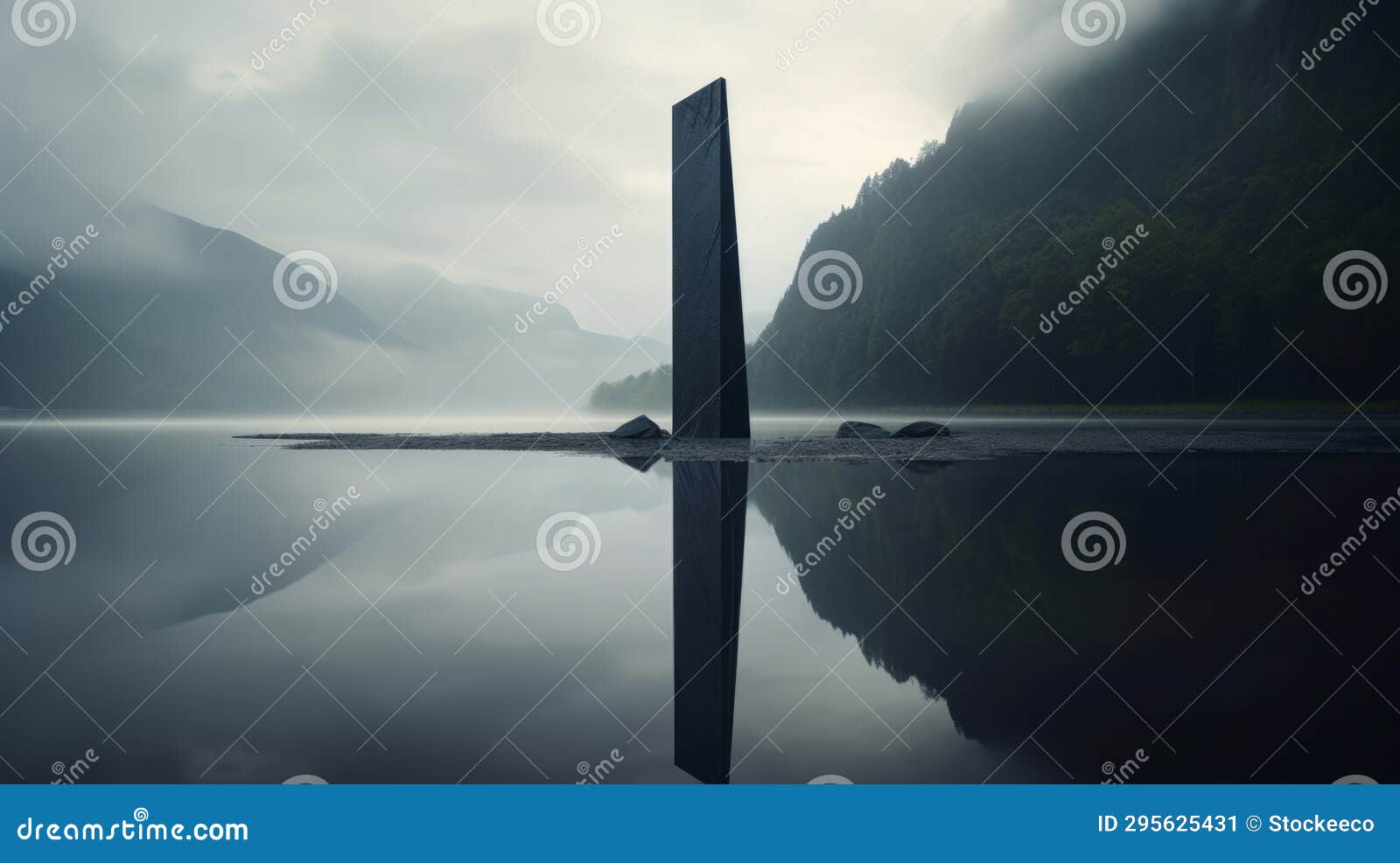 Ethereal Geometry a Monument of Dark and Brooding Design Atop a ...