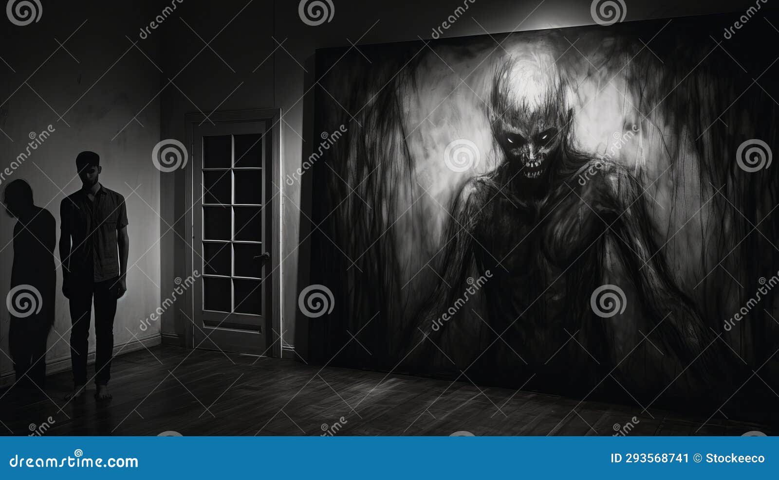 Ethereal Horror: Cryptid Academia with Zombiecore Elements Stock ...