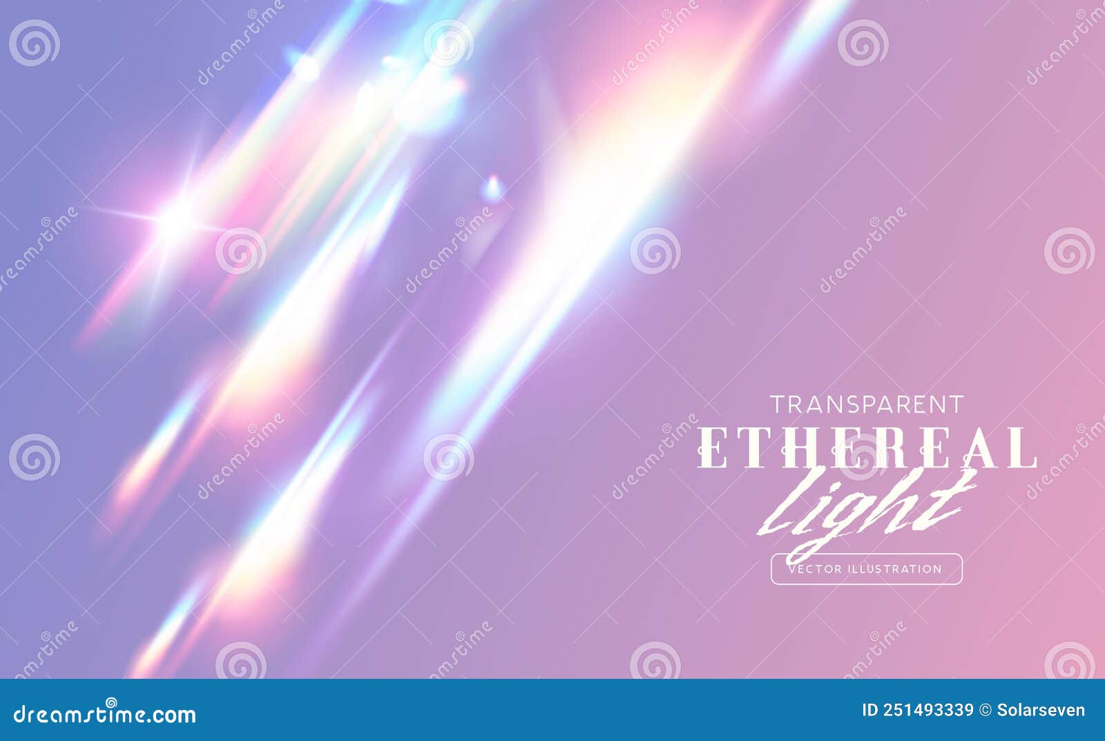Ethereal Light Flare Effect Stock Vector - Illustration of abstract ...