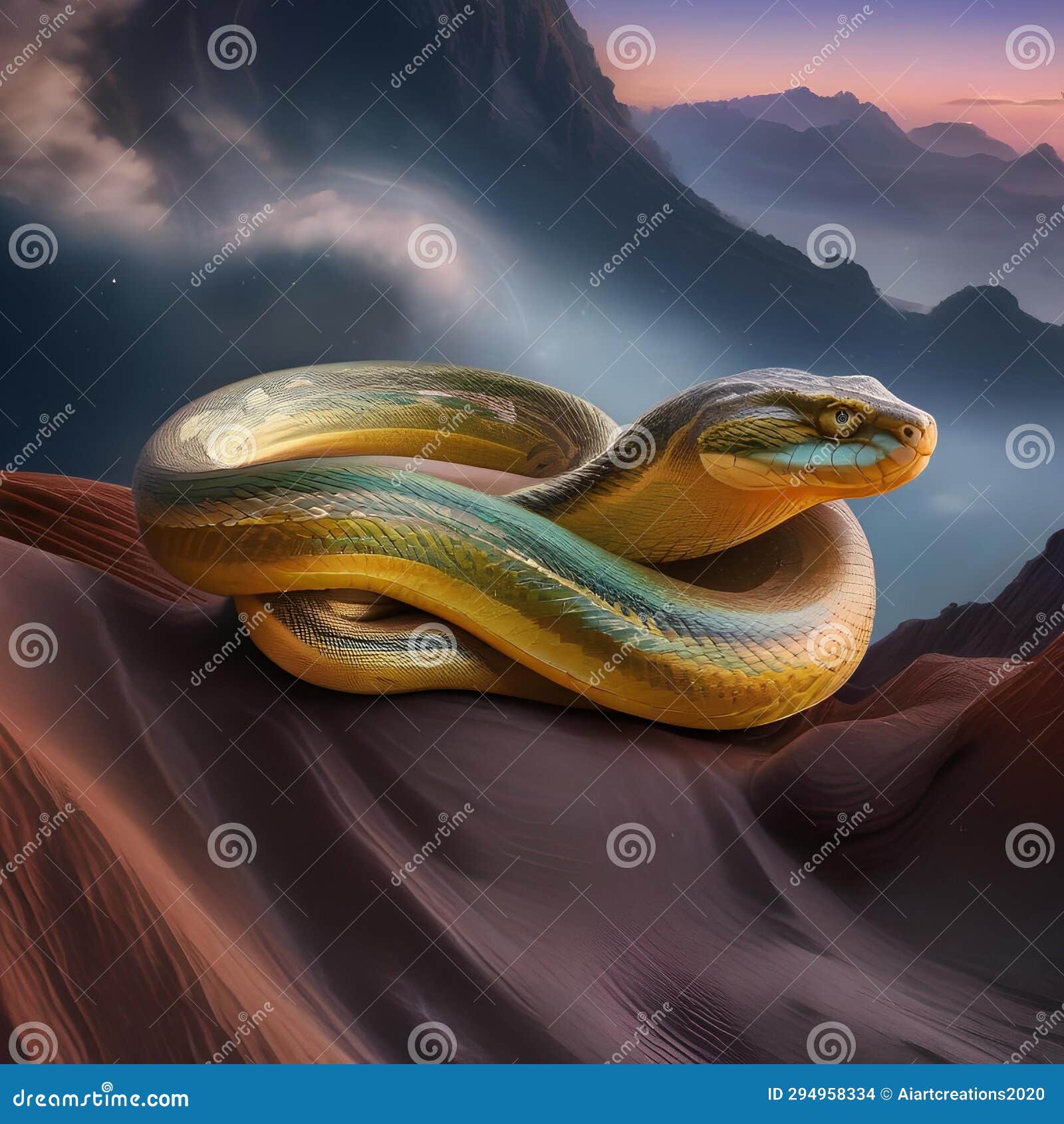 Cosmic Serpent Voyage: Thrilling Space Travel Redefined. Ai Generated ...