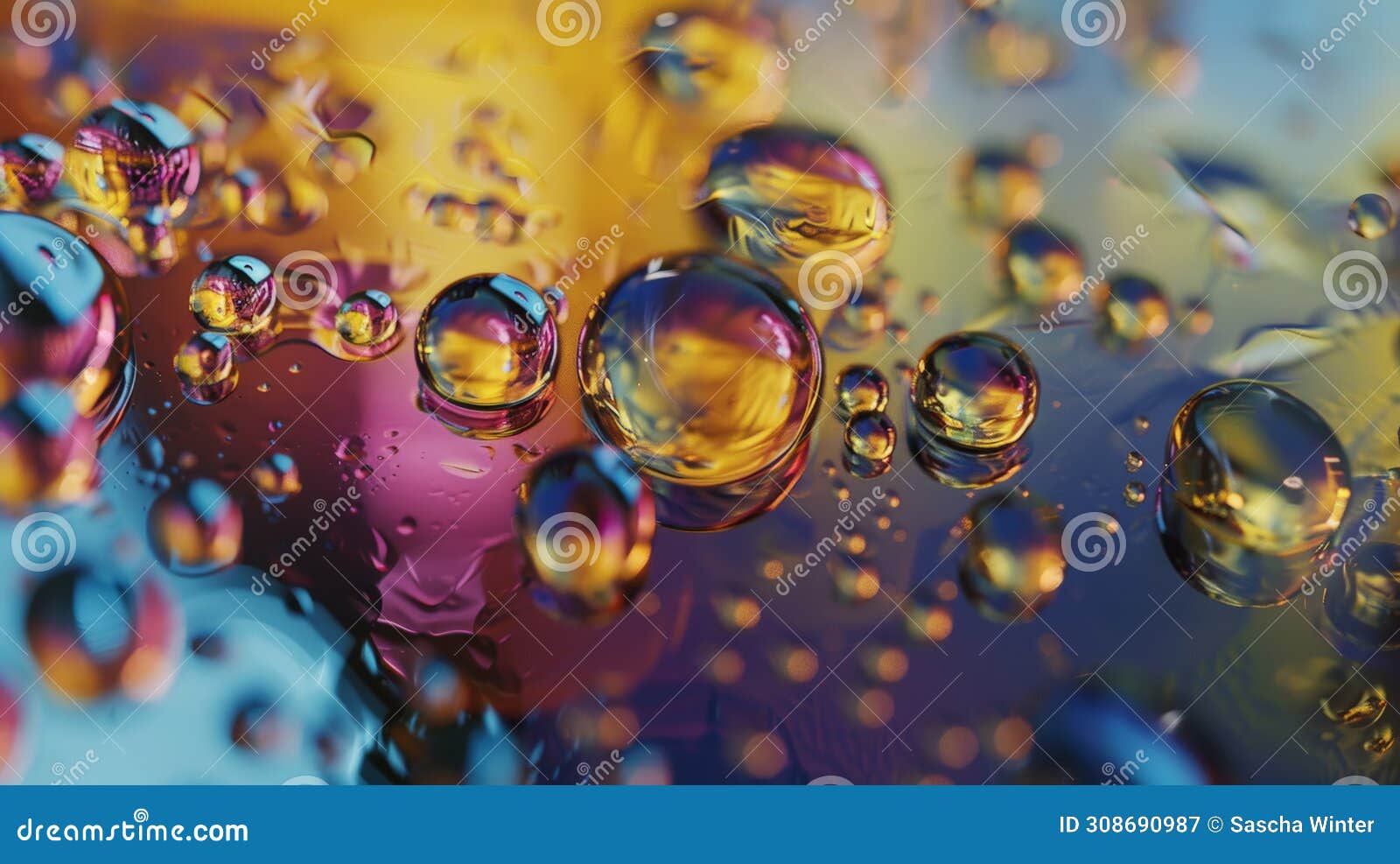 Ethereal Oil Ripples stock image. Image of enigmatic - 308690987