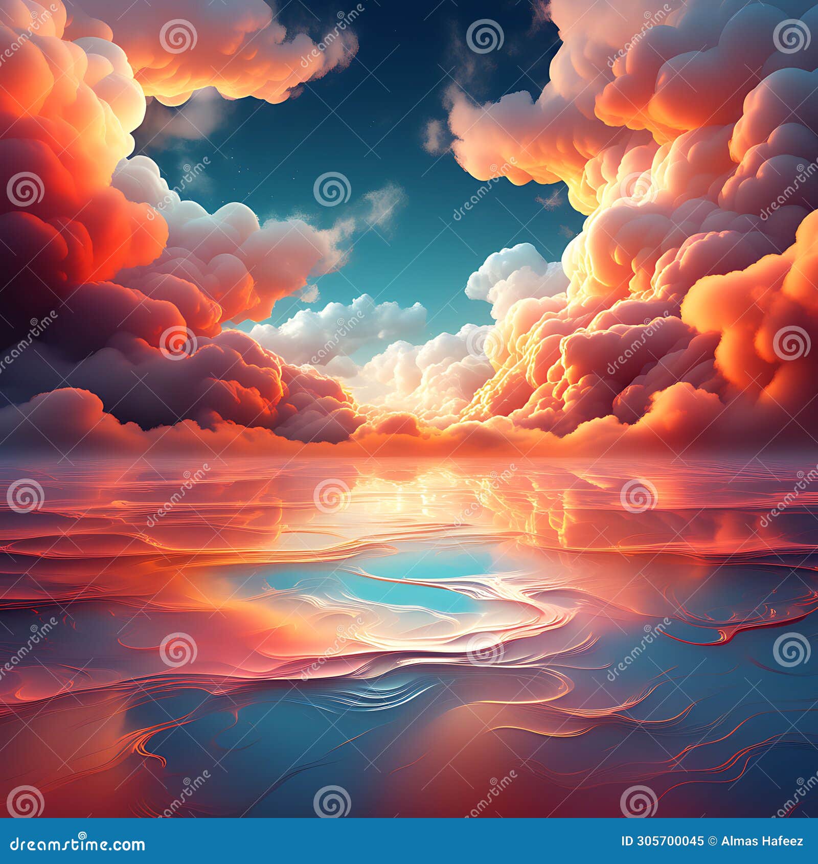 Ethereal Patel Clouds Is A Captivating Background Crafted Through ...