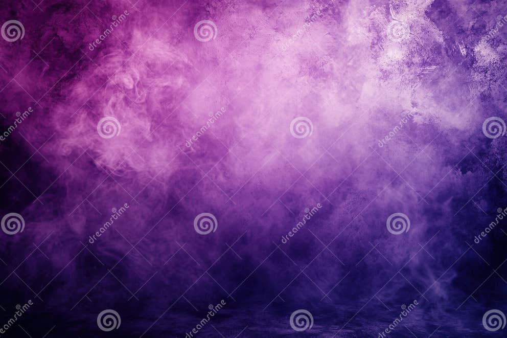 Ethereal Purple Mist with Gradient Effect for Abstract Background ...