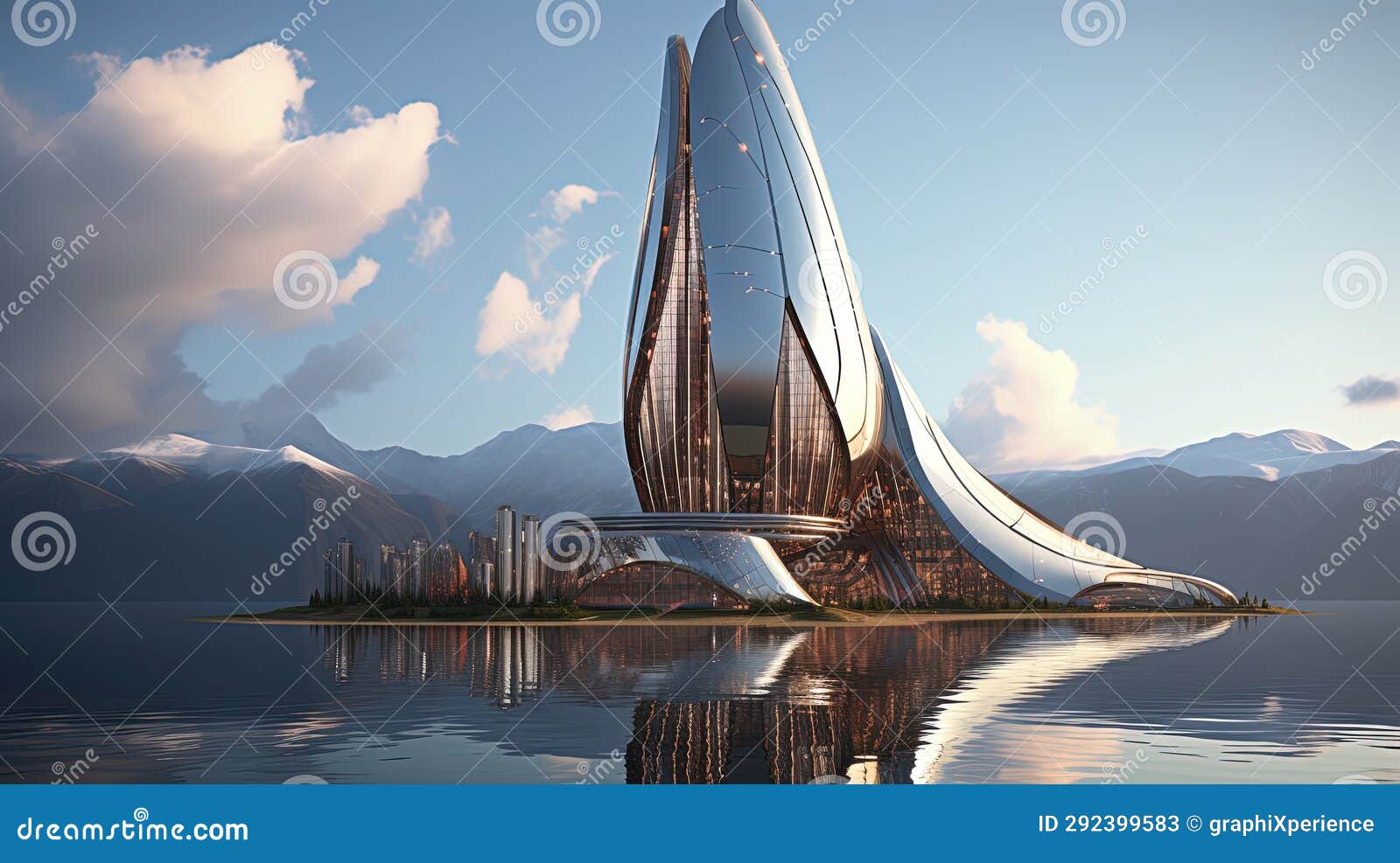 Ethereal Raindrop Haven stock illustration. Illustration of design ...