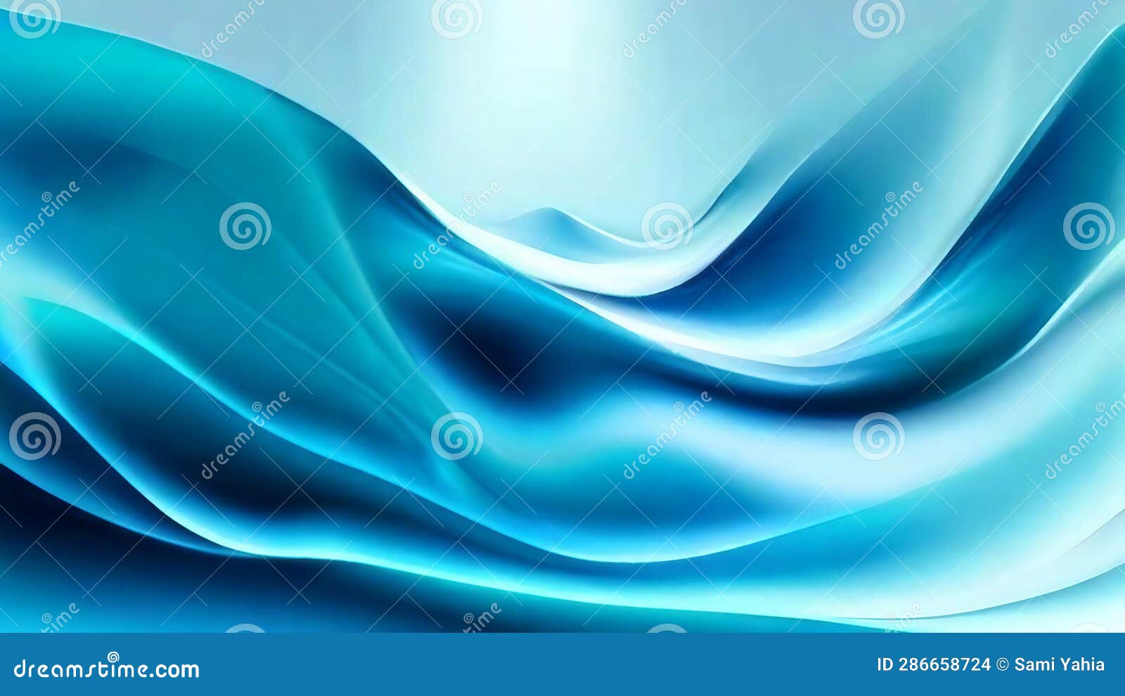Ethereal Sky Blue Backdrop stock illustration. Illustration of digital ...