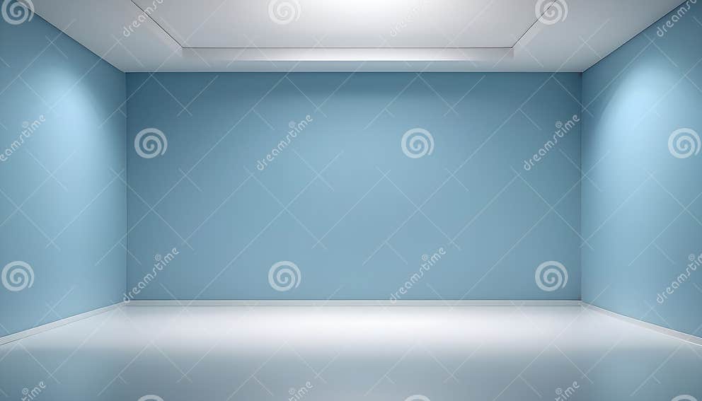 Ethereal Sky Blue Studio Background with Subtle Shimmer Stock ...