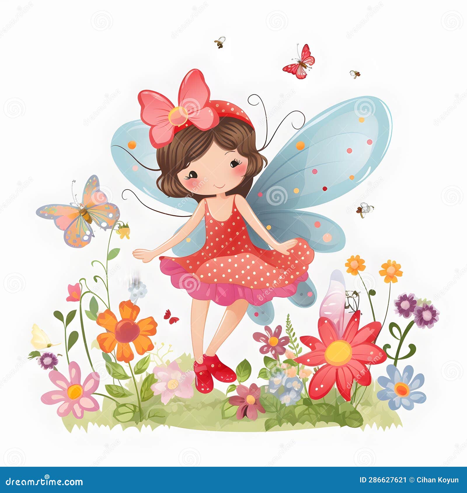 Ethereal starlight sprite stock illustration. Illustration of plants ...