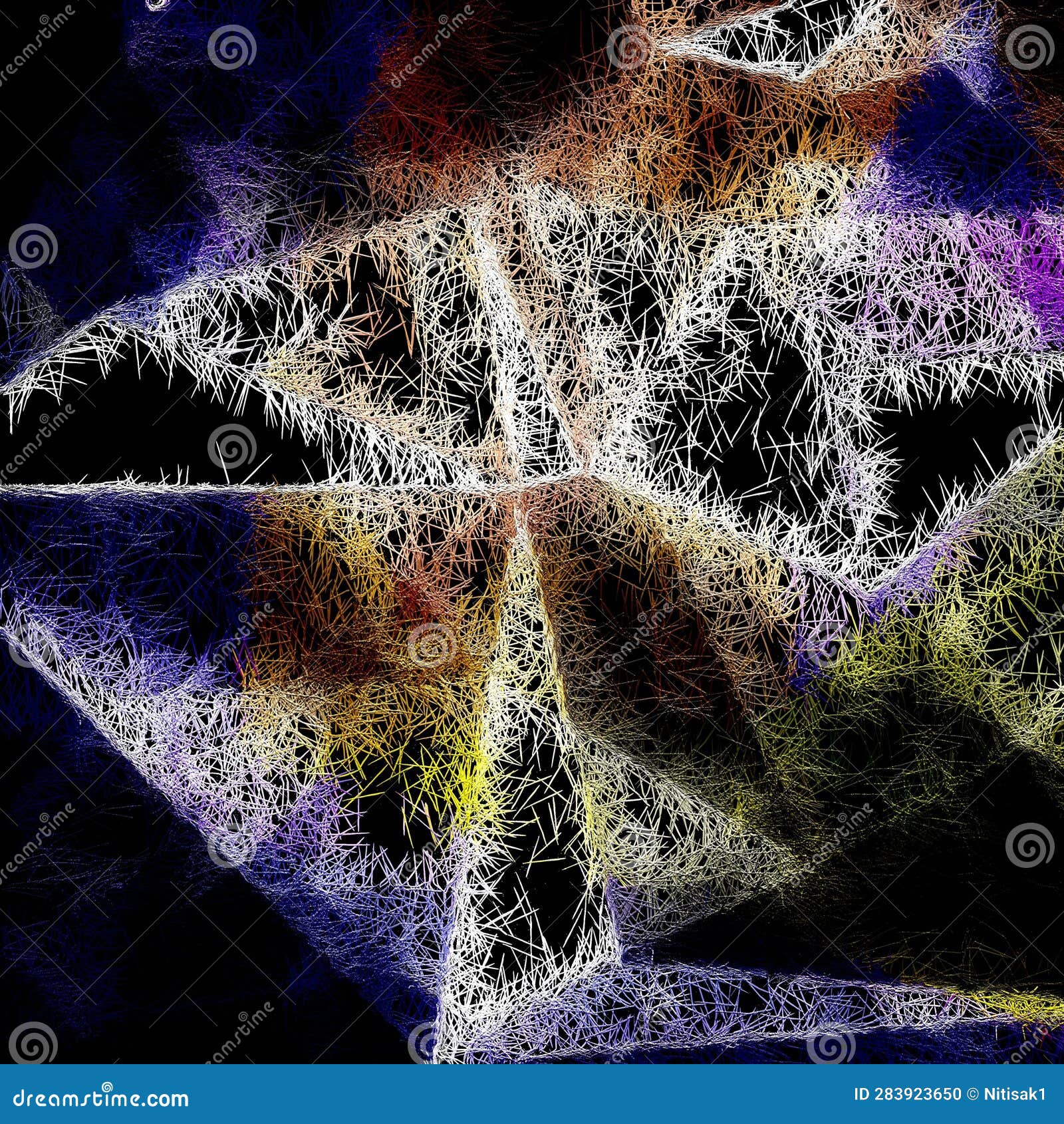 Line Based Background Art Embracing the Beauty of Intricate Patterns ...