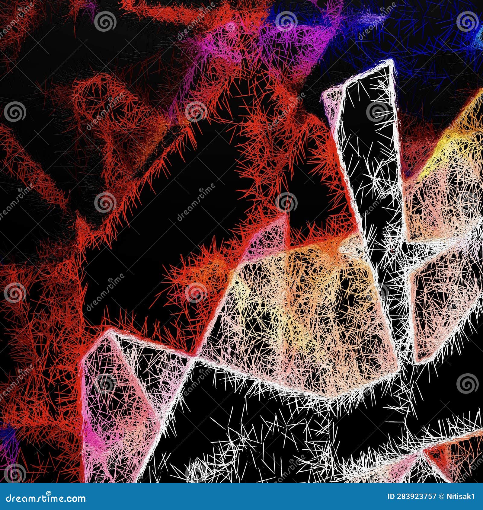 Line Based Background Art Embracing the Beauty of Intricate Patterns ...