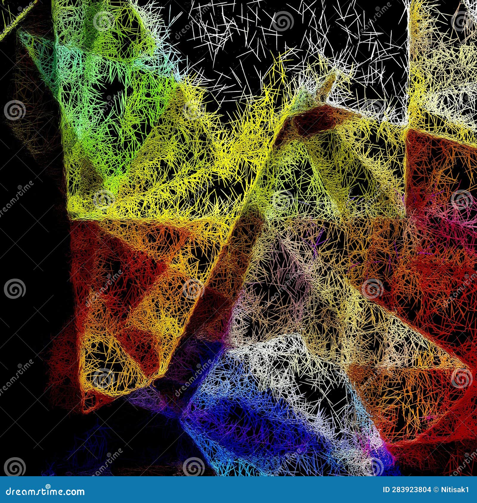 Line Based Background Art Embracing the Beauty of Intricate Patterns ...