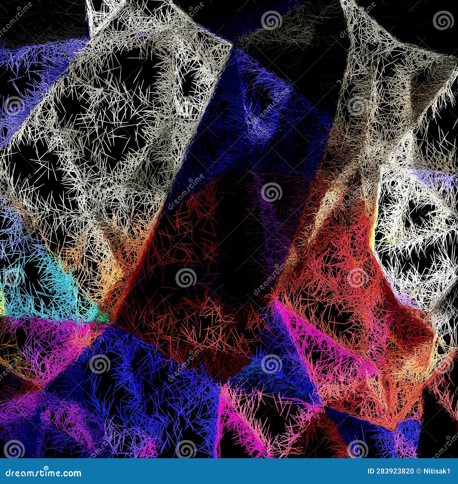 Line Based Background Art Embracing the Beauty of Intricate Patterns ...