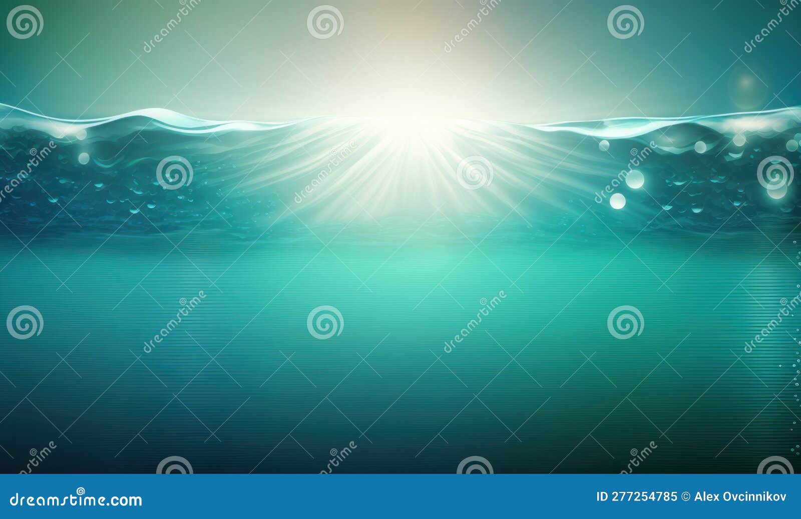 Ethereal Water Texture for Spa and Wellness Designs. Stock Illustration ...