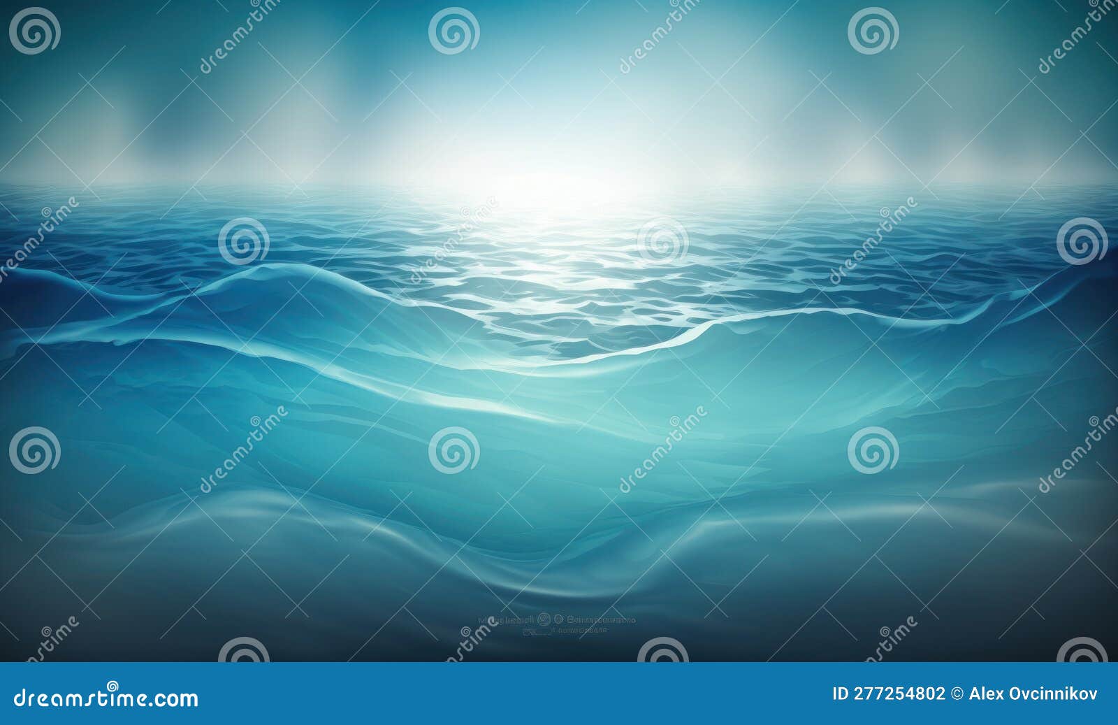 Ethereal Water Texture for Spa and Wellness Designs. Stock Illustration ...