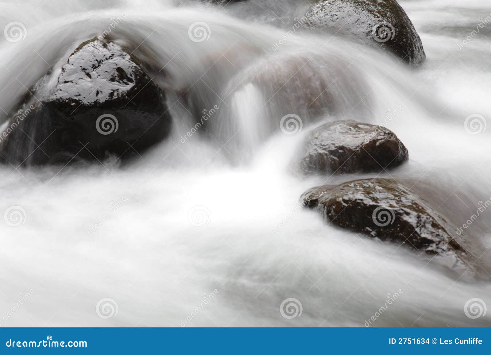 Ethereal waterfall stock photo. Image of flowing, misty - 2751634