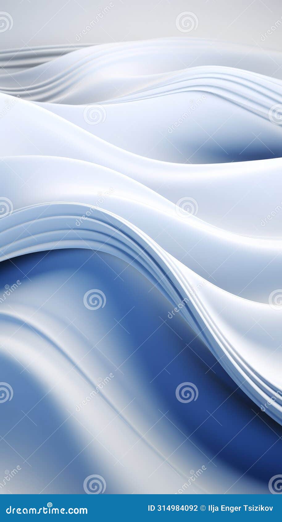 Ethereal White Abstract Minimalist Magical Background with a Delicate ...