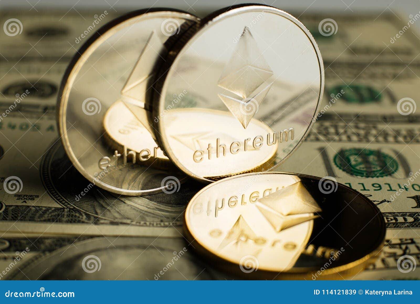 Ethereum coin editorial stock image. Image of notes - 114121839
