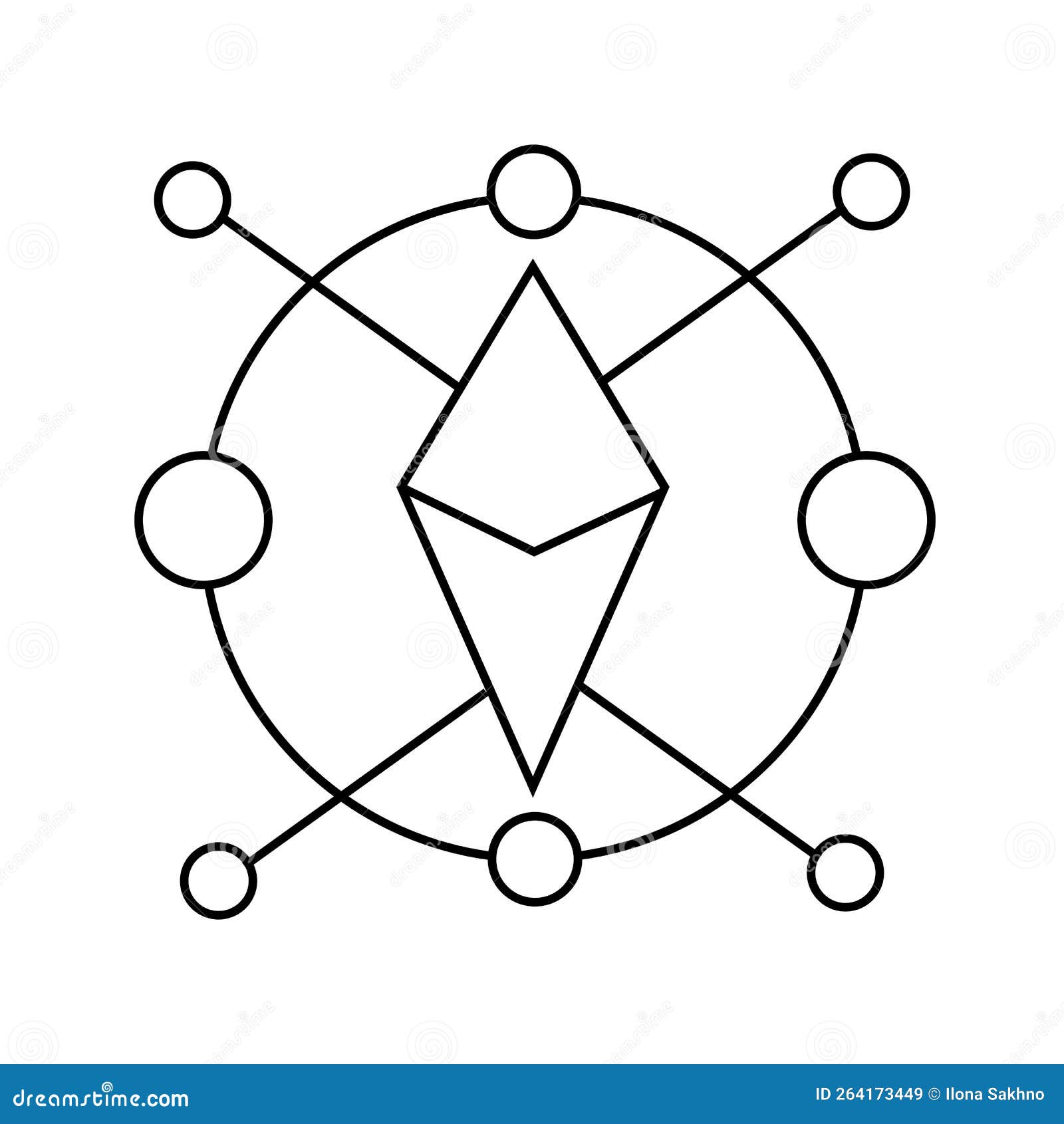 Ethereum Cryptocurrency Coin Icon. ETH Coin Symbol. Cryptocurrency ...