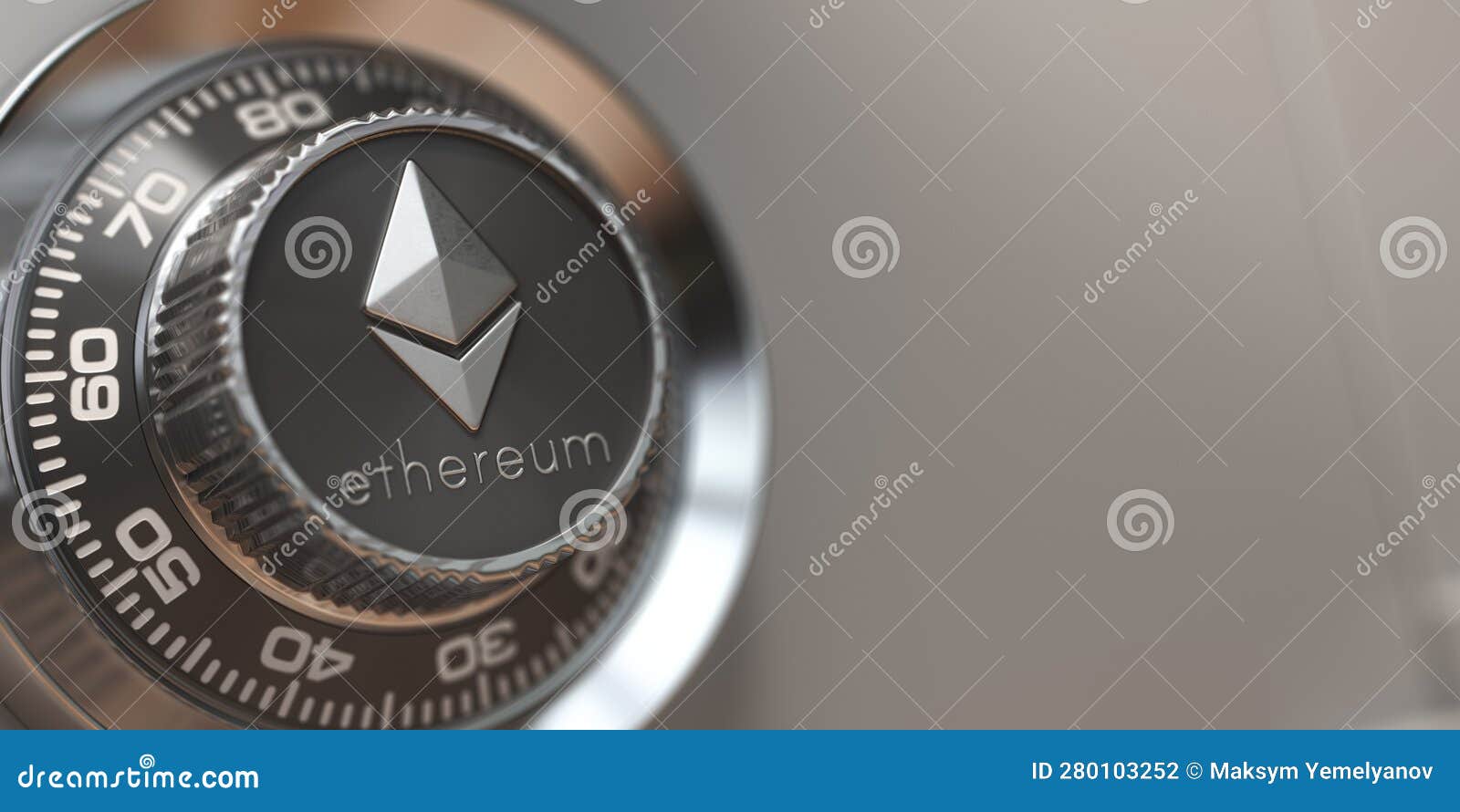 Ethereum Cryptocurrency Security and Protection of Anonymity Concept ...