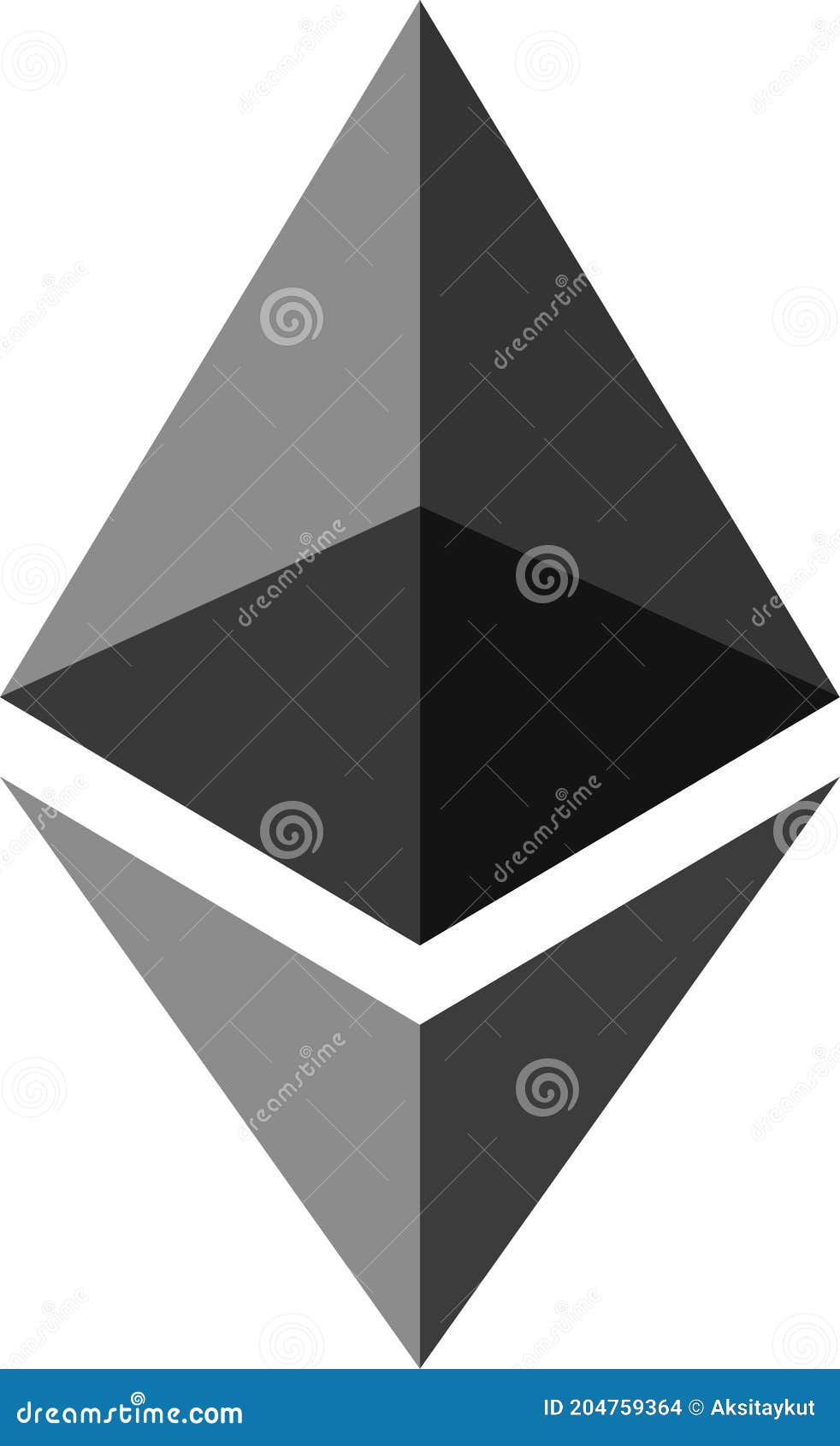 ETH logo editorial stock image. Illustration of opensource - 204759364