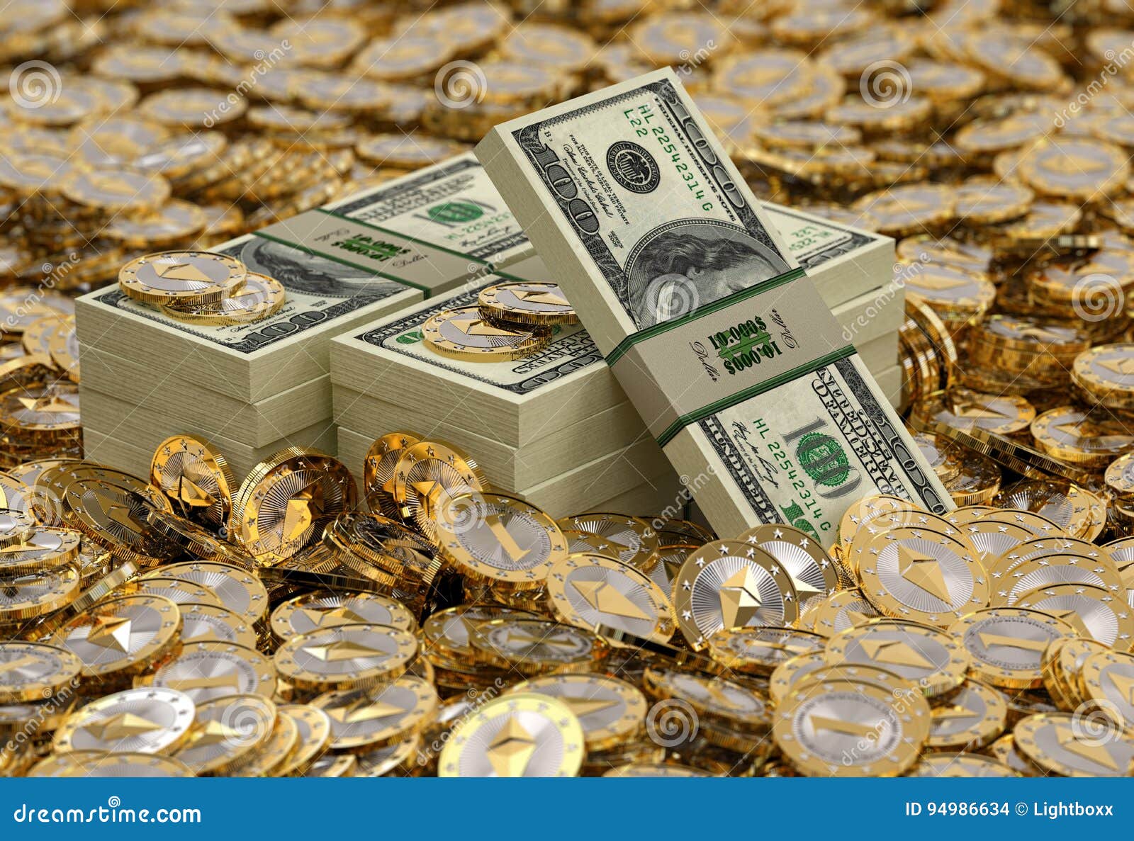 Ethereum - dinero virtual imagen de archivo editorial. Imagen de ...